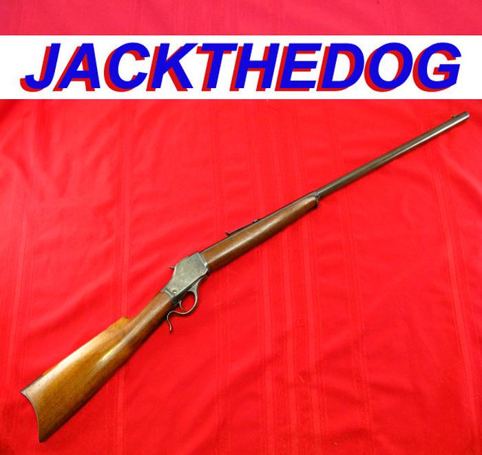 Winchester - Model 1885 High Wall...22 Wcf, 1/2 Octagon, Mfd 1888...No ...