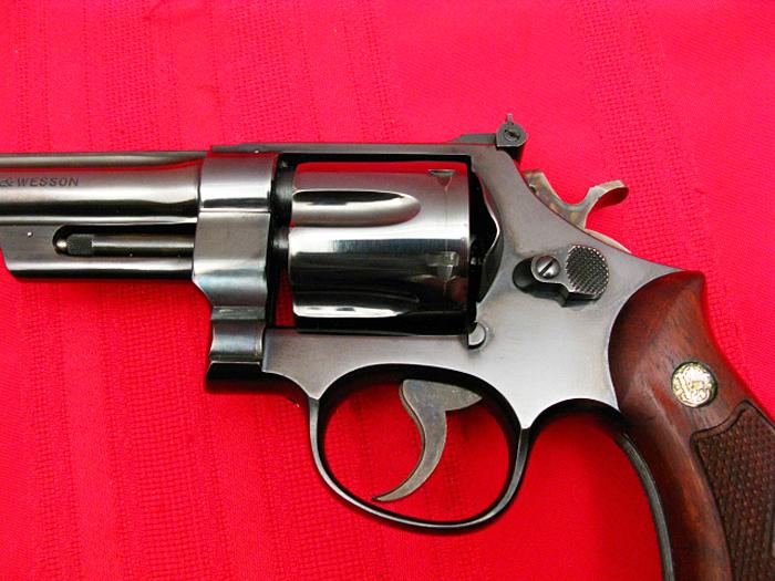 Smith & Wesson - Pre-Model 23 .38/44 Outdoorsman...5-Screw, High Polish ...