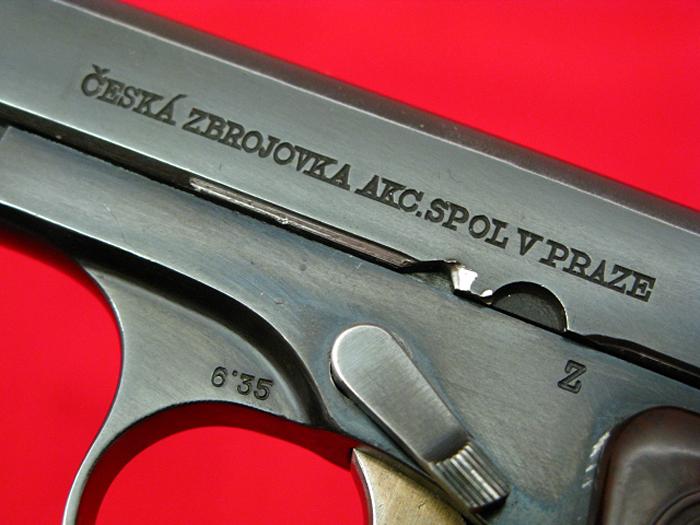 Czech - Cz36 Scarce Pistol Pre-War, Mfd 1939...Excellent Original ...
