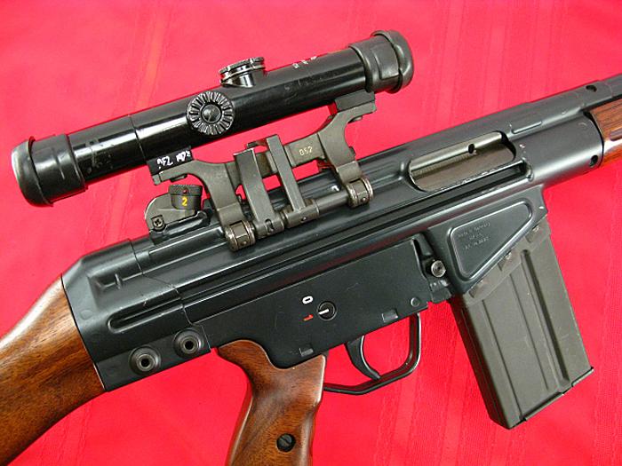 Heckler & Koch - Hk91 .308 Assault Rifle W/ G3 Claw Mount Scope ...