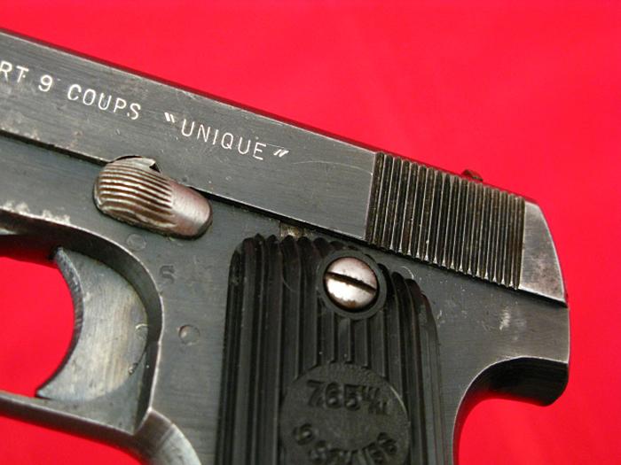 French Unique - Model 17 Wwii Nazi Occupation Pistol W/ Original ...