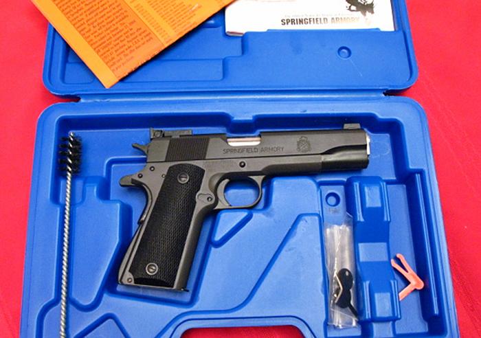 Springfield Armory - 1911a1 45...Model Pb9108l...W/ Bomar Sights...Like ...