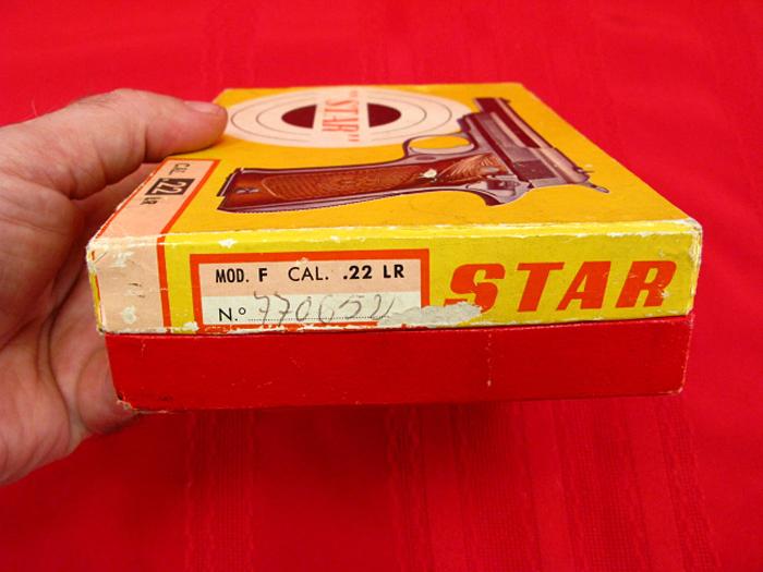 Star - Model ''F'' .22 Lr Mfd 1962...Like New In Box W/ Spare Mag...No ...