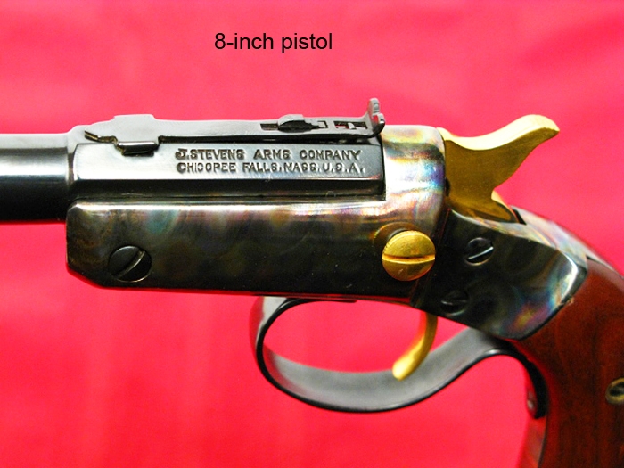 J. Stevens - Model 35 Target .22 Lr Tip-Ups...3 Pistols In Fitted Case ...