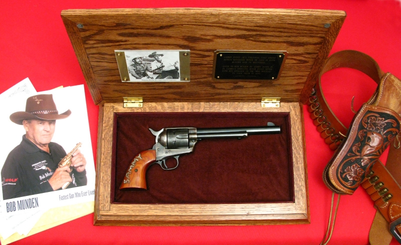 Colt Saa Single Action Army Sammy Davis Jr`S Personal Gun, Gift To Bob ...