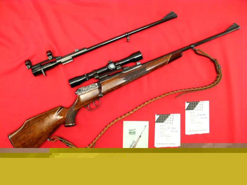 Mauser - 66 Europa Diplomat Engraved...243 Win & .308 Bbls...A Scarce ...