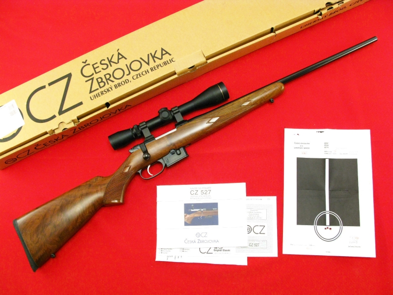 Cz-Usa 527 American .221 Fireball...As New In Box W/ Leupold 3x9...No ...