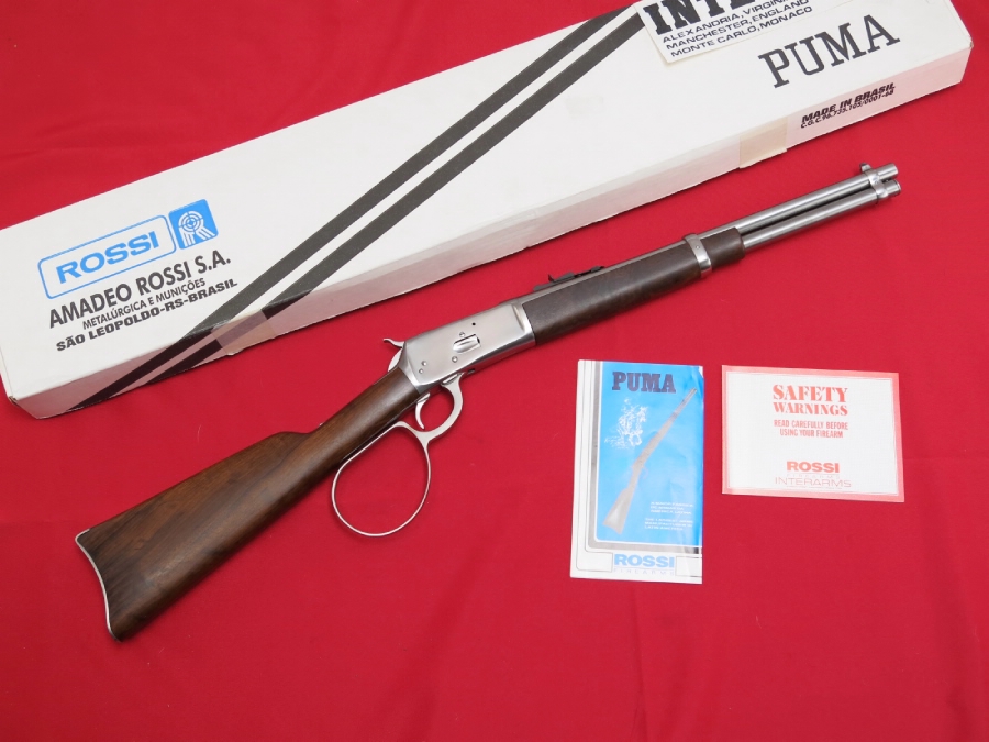 Rossi M92 Src 'Puma' .44 Mag Stainless 16" Carbine, Large Loop, Pre ...