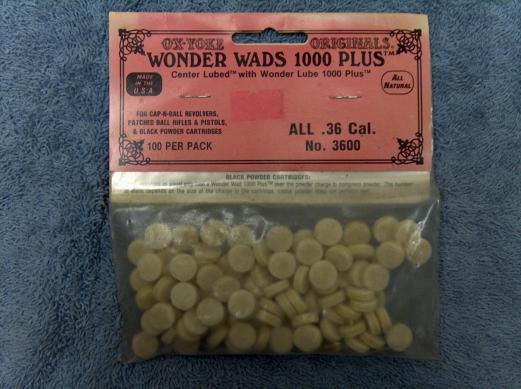 Ox Yoke 36 Caliber Wonder Wads 1000 Plus For Sale at GunAuction.com ...