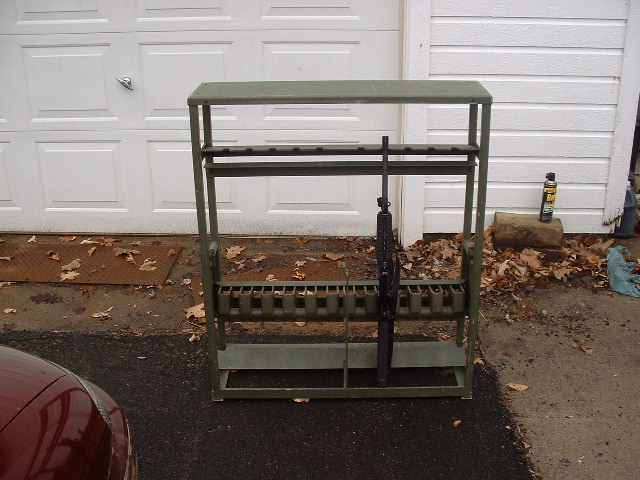 M16/Ar15 M16/ Ar15 Military Weapons Rack For Sale at GunAuction.com ...