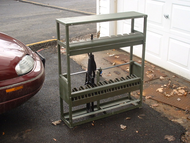 M16/Ar15 M16/ Ar15 Military Weapons Rack For Sale at GunAuction.com ...