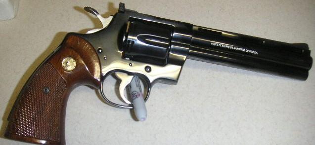 Colts Patents Arms Manufacturing Company .357 Magnum Python, 6"Bbl 98 For Sale at GunAuction.com ...