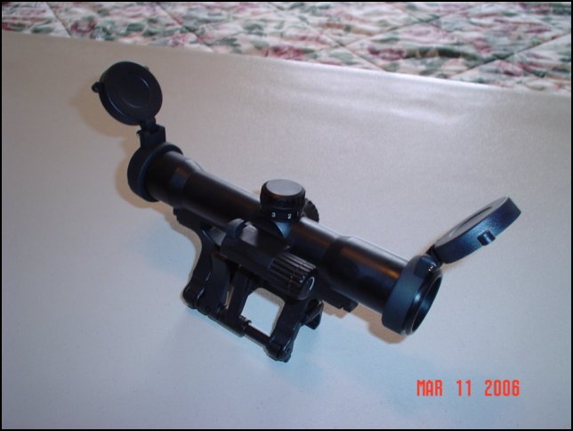 Hk/Cetme Claw Mount W/T-28 Scope For Sale at GunAuction.com - 7313816