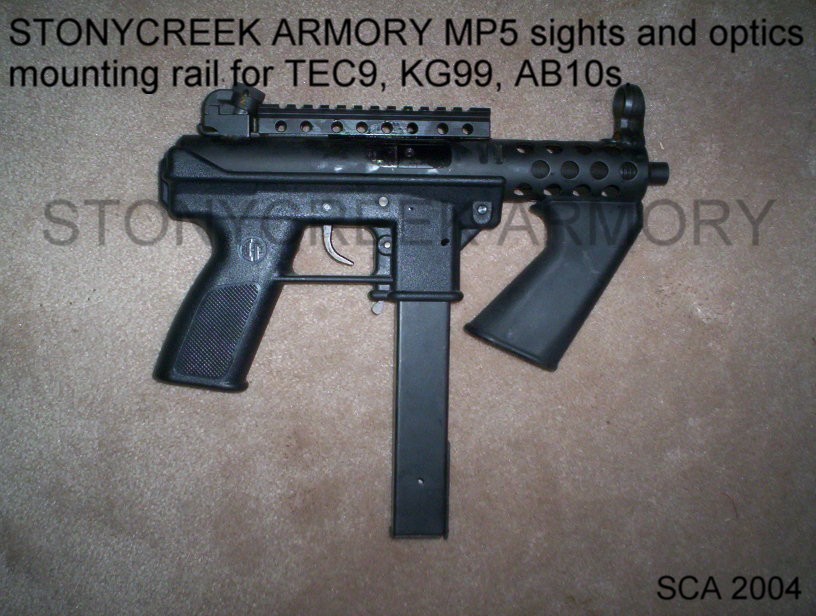 Tec-9 Intratec Kg99 Ab10 Hk Mp5 Sights Installed For Sale at GunAuction ...