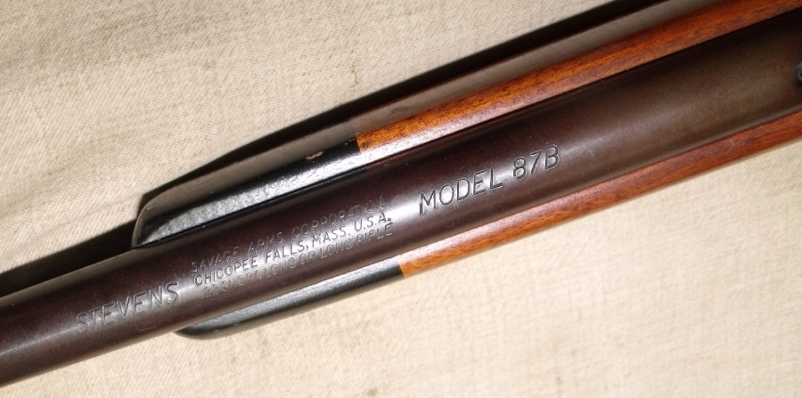 Savage-Stevens Model 87b .22 Lr Semi-Auto For Sale at GunAuction.com ...