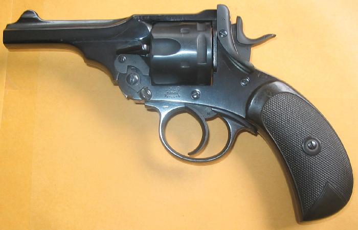 Webley Mk Iv Revolver Original 455 W/Extra Acp Cyl For Sale at ...