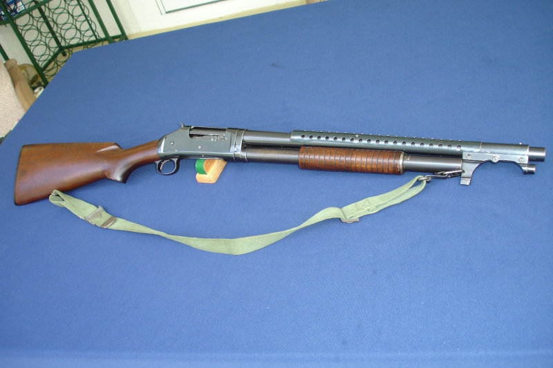 Winchester Repeating Arms Company Ww2 Winchester 1897 Trench Gun - W.B ...