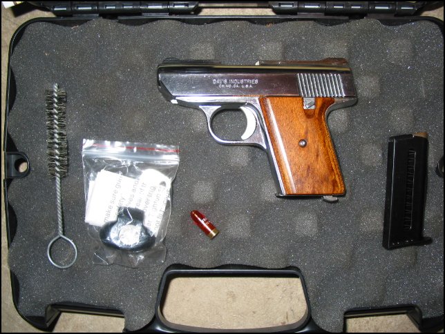 Davis Industries Davis P32 Chrome/Black .32acp Semi-Autos-Extras For ...