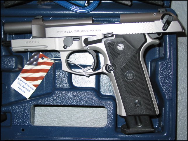 Beretta U.S.A. Corp. Beretta 92fs Vertec Inox S/S-.9mm-6 Mags-Nib For ...