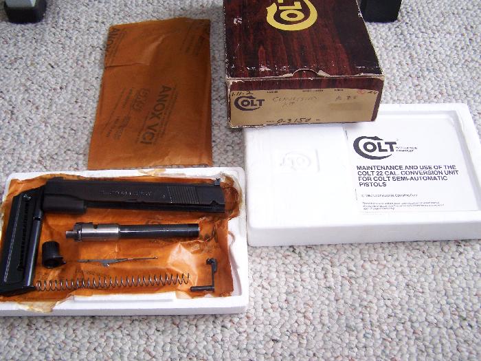 Colt .22 Conversion Kit For 1911 For Sale at GunAuction.com - 7886254