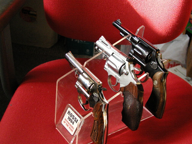 Display Rack - 3 Revolvers For Sale at GunAuction.com - 8748046