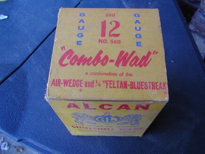 Alcan 12ga 1/4 Inch Combo Wads - 250 For Sale at GunAuction.com - 8744611