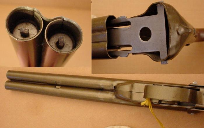 Daisy Vintage Double Barrel Cork Gun W/ Pouch For Sale at GunAuction ...