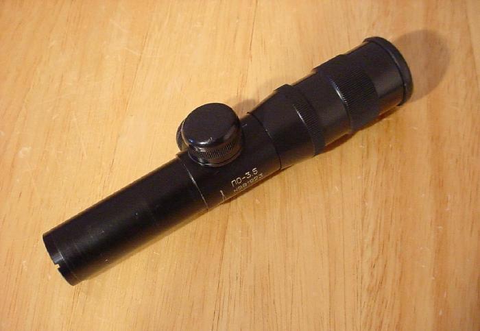 russian PU style sniper scope german post reticle