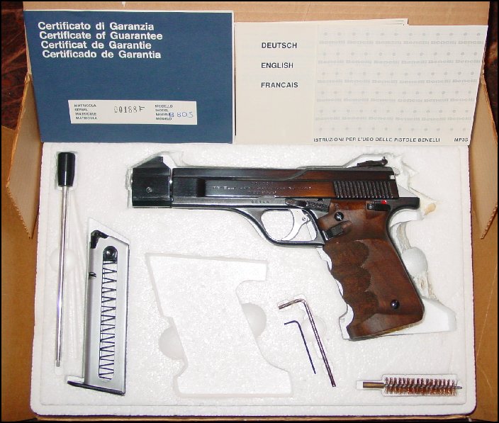 Benelli Nib B80 Sport 7.65 Para Target Pistol For Sale at GunAuction ...
