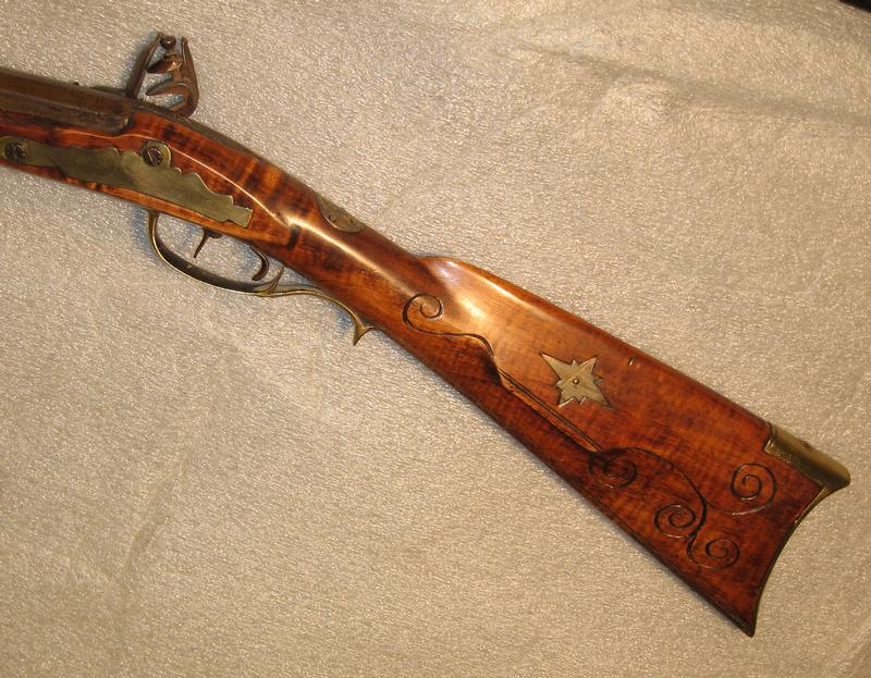 Kentucky Plains Rifle Flintlock M. M. Maslin For Sale at GunAuction.com ...
