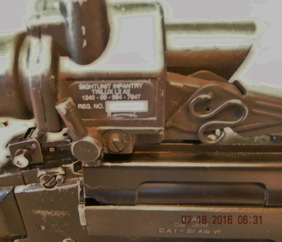 English M L1a1 (Fal) With Rare L2a2 Suit Scope & L1a3 Bayonet 7.62 Nato ...