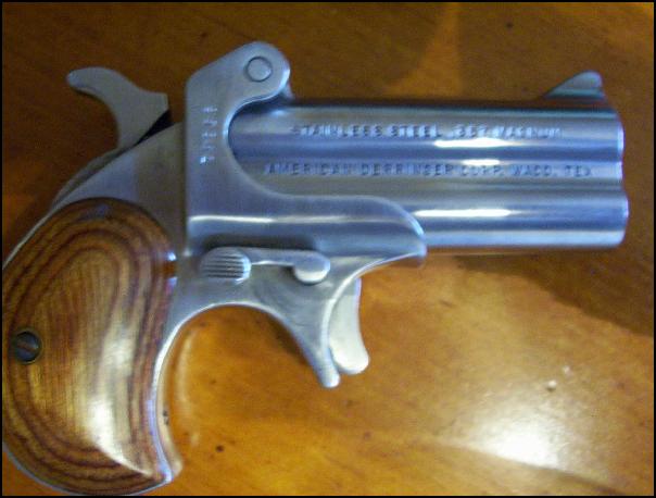 American Derringer Corp .357 Magnum Stainless Derringer For Sale at ...