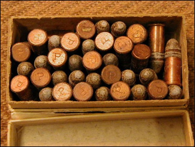 Antique Box Of Peters .32 Short Rimfire Ammo For Sale at GunAuction.com ...