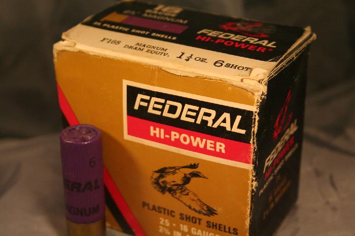 Federal Hi Power 16 Gauge 1 1/4 Oz #6 Full Mag For Sale at GunAuction ...