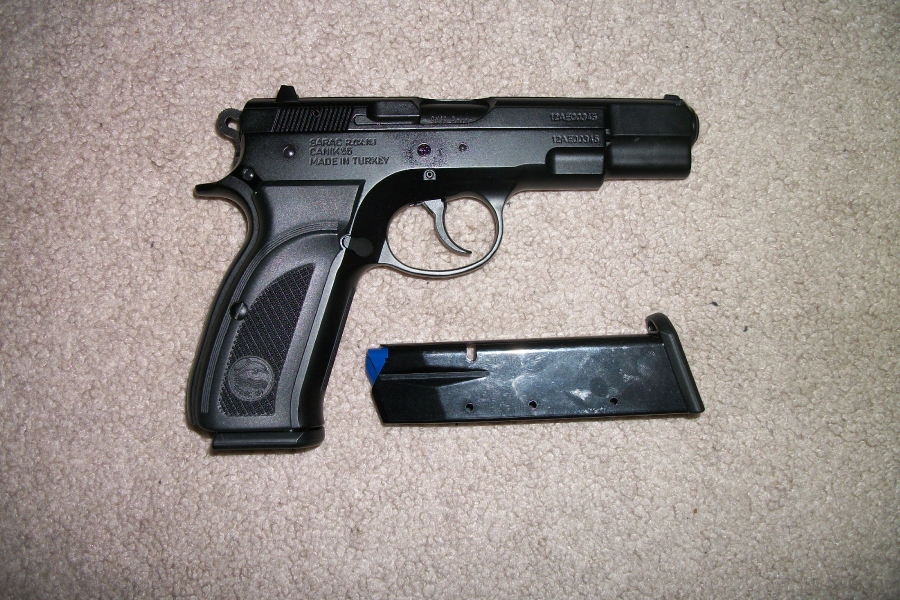 Canik 55 S-120 Cz 75 Clone 17 Shot 9mm W/Spare Mag 12 Ga For Sale at ...