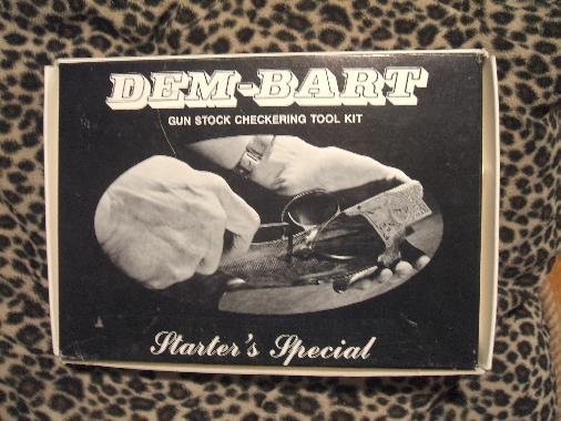 Dem-Bart Gun Stock Checkering Kit 18 Lines Inch For Sale at GunAuction ...