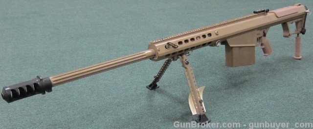 Barrett F.A. Mfg. Co. Barrett M107a1 .50 Cal Bmg 50bmg Semi Auto Nib For Sale at GunAuction.com ...