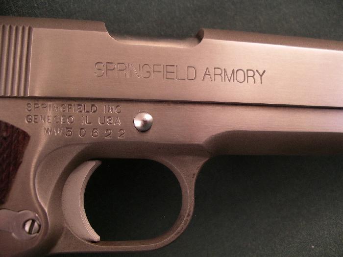 Springfield Armory Model 1911-A1 Gi Mil-Spec .45 Acp For Sale at ...
