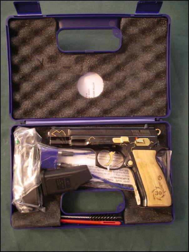 Cz Model 75 9mm 30th Anniversary Nib For Sale at GunAuction.com - 7859514