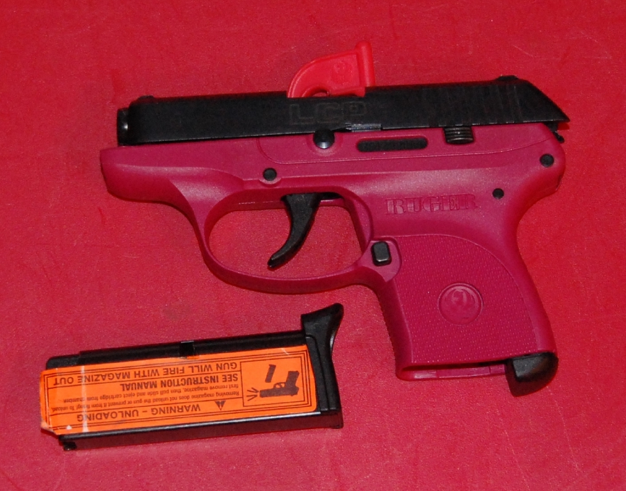 Ruger Lcp .380acp Raspberry Grip Frame & Extra Mag For Sale at ...
