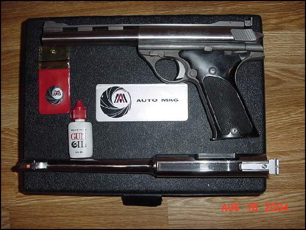 Auto Mag Automag Model 180 44 Amp W/ Extra 357 Amp Barrel For Sale at ...