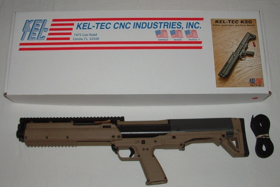 Kel-Tec Cnc Industries Kel-Tec Ksg 12 Gauge Pump Shotgun For Sale at ...