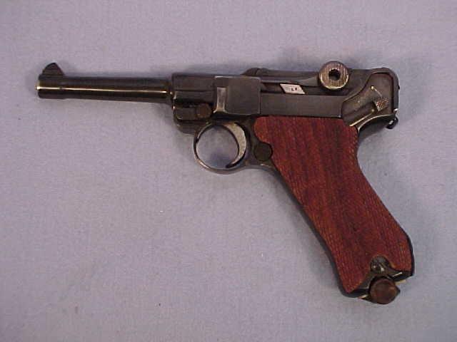 Luger 9mm P08 Nice Shooter Refinished New Grips For Sale at GunAuction ...