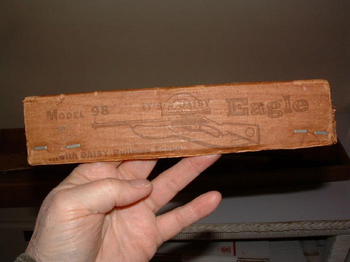 1950`S Daisy Model 98 Eagle Bb Gun W/Original Box For Sale at ...