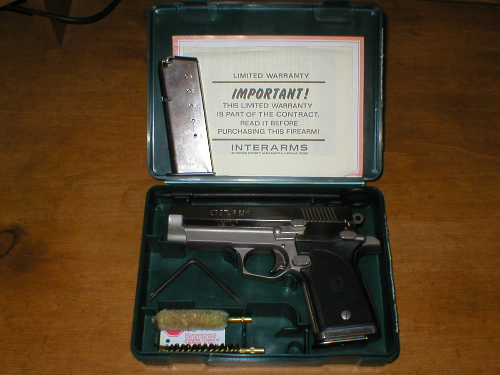 Star Model M45 Firestar, .45 Caliber