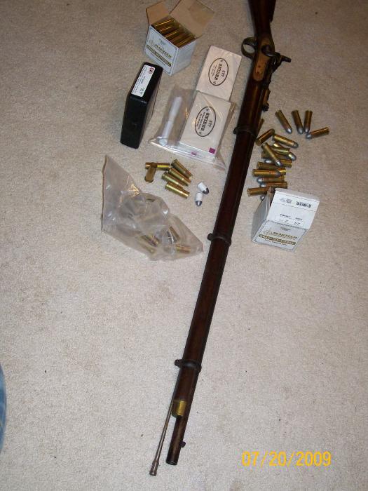 Enfield Royal Small Arms Factory 1861 .577 Snider 3 Band Enfield And ...