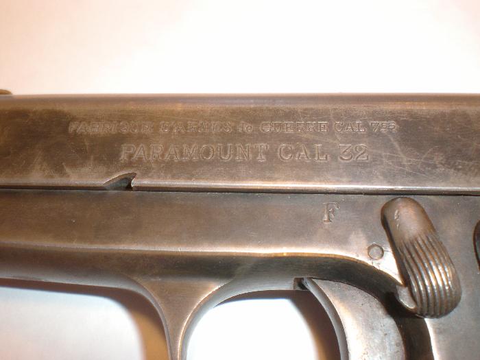 Paramount (Ruby) Ruby Type Pistol In .32 Acp For Sale at GunAuction.com ...