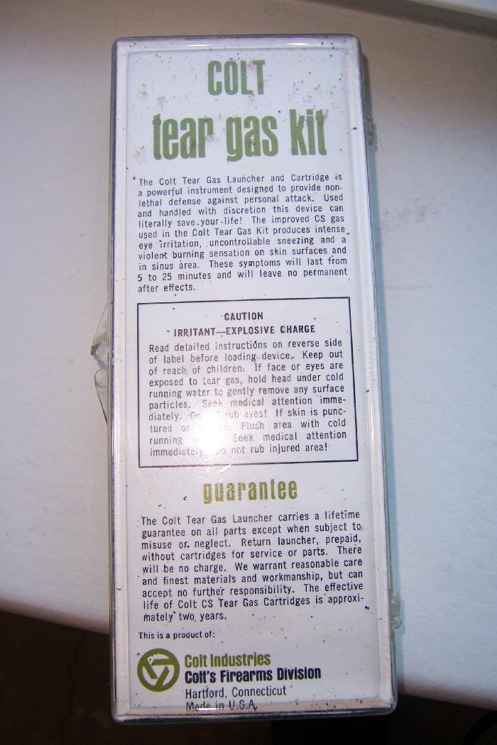 Colt Tear Gas Pen Kit For Sale at GunAuction.com - 8266465