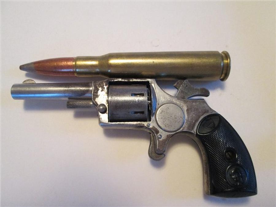 Antique No Ffl Liberty 22 Long Revolver 7 Shot .22 For Sale at ...
