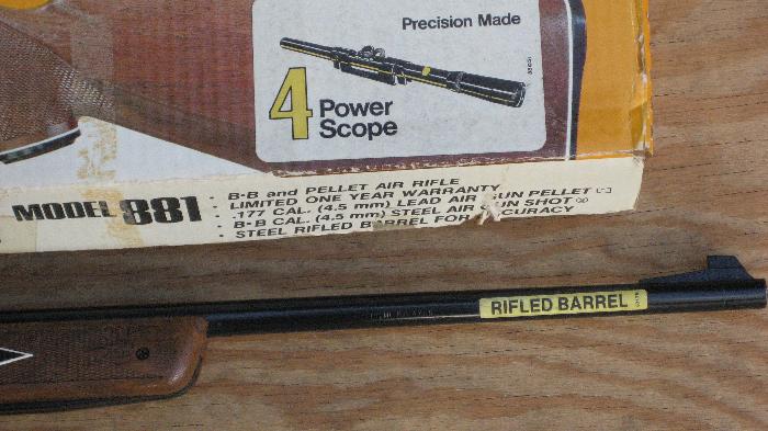 Nib Daisy Model 881 .177 Cal Pump Rifle For Sale at GunAuction.com ...